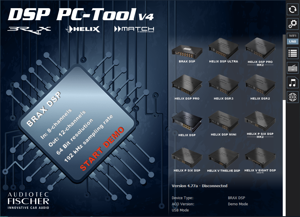 DSP PC-TOOL | Audio SQ